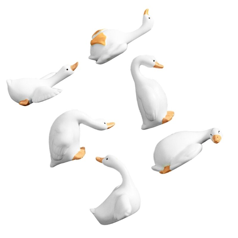 Набор из 6 частей с куклой rotten big white goose