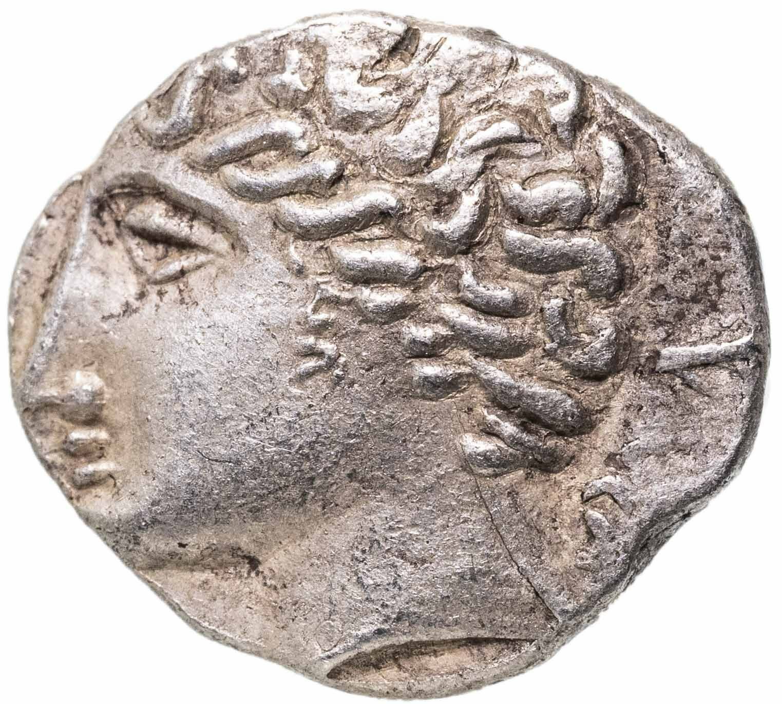 Галлия, Массалия, 350-150 годы до Р Х , Обол , Серебро, в сохранности XF