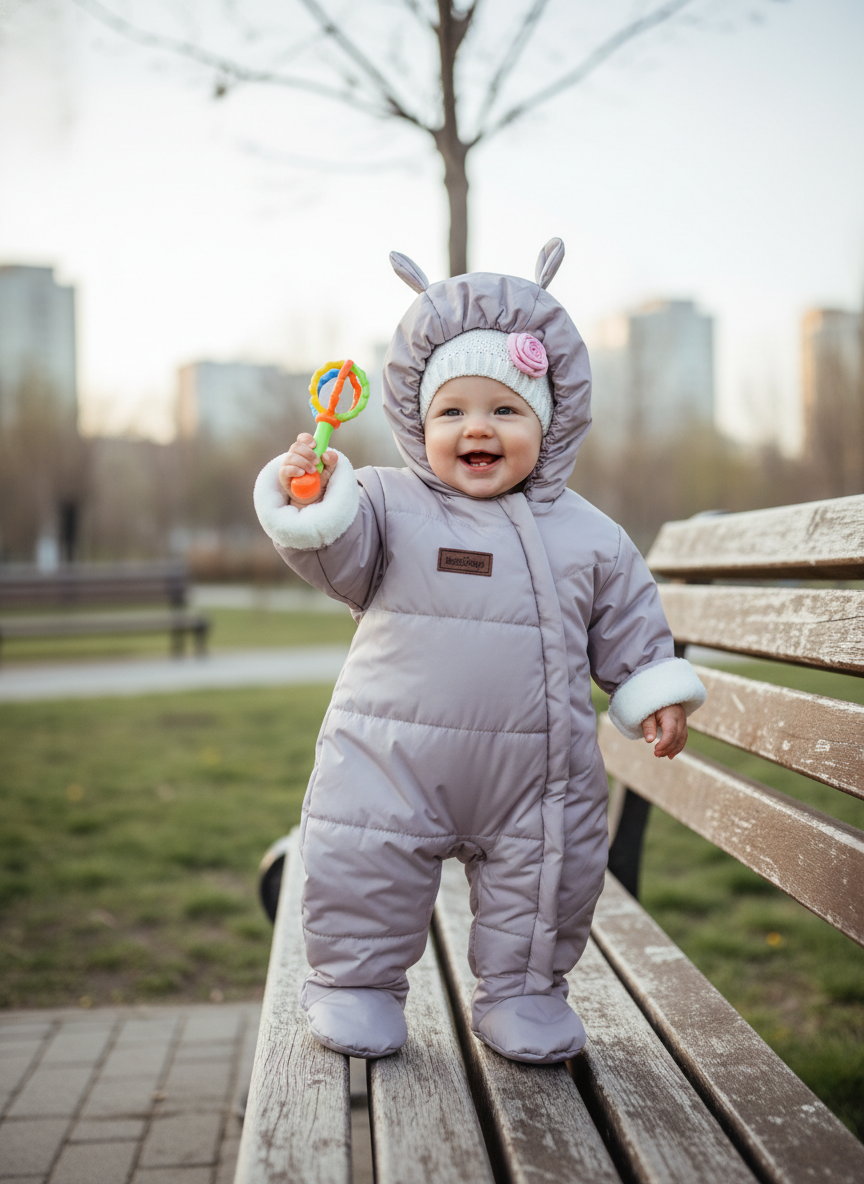 Комбинезон утеплённый весна/осень