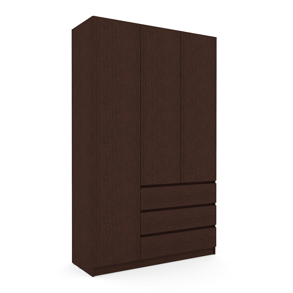 Шкаф распашной КарИВи 135.1 135x220 Венге