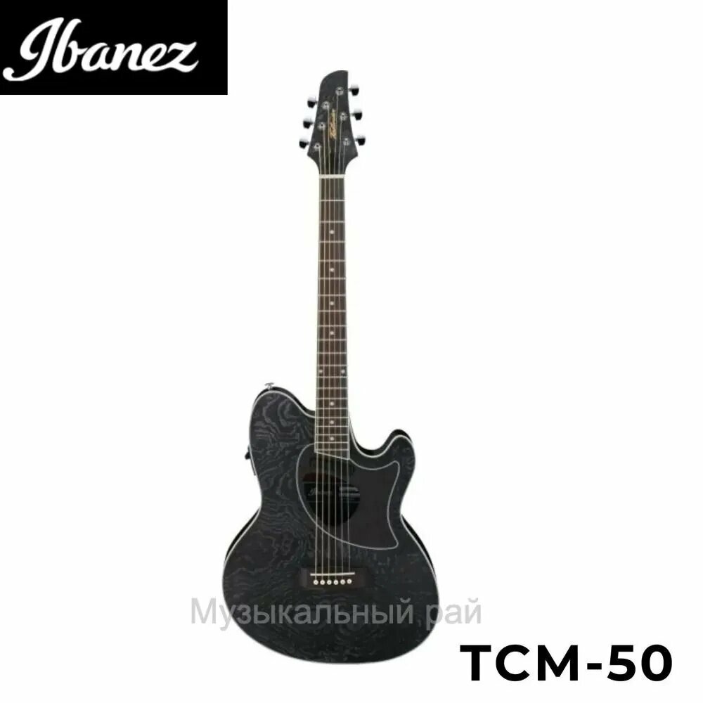 Акустическая гитара Электроакустическая Ibanez TCM-50 6-струнная