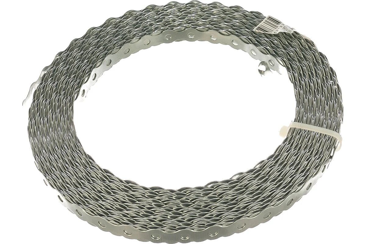 Лента крепежная оцинкованная ЛВП 12х0,5 мм перфорированная 25 м