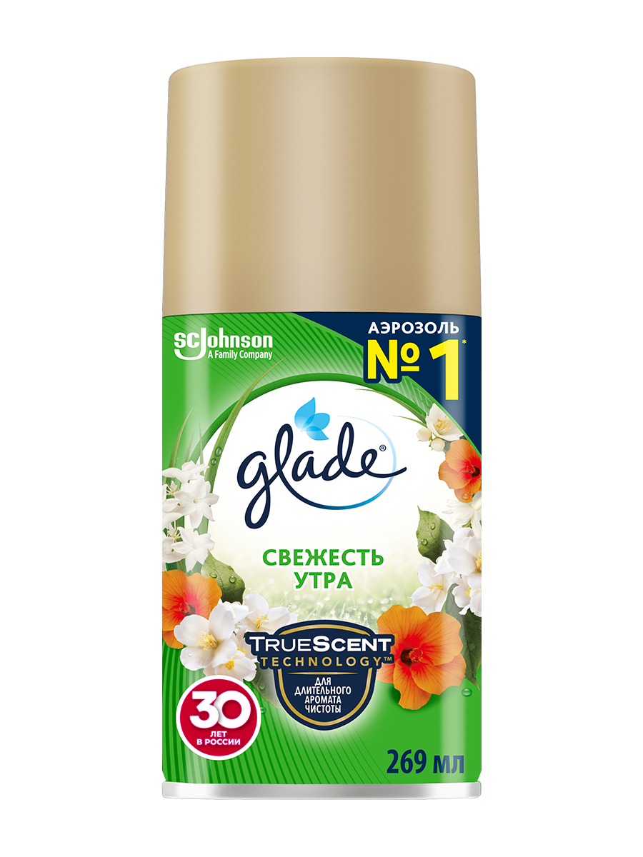 Glade Automatic см. баллон "Свежесть утра" , 269мл