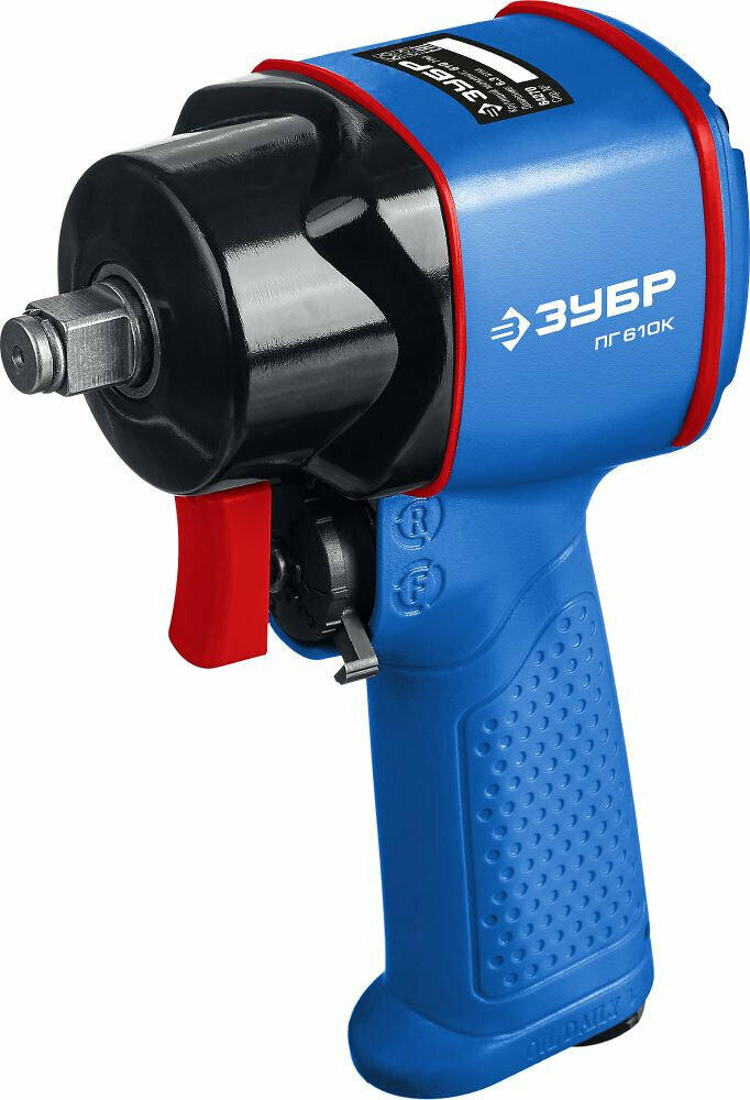 Гайковерт Зубр 64270, ударный, пневматический, 610 Н·м, 1/2"