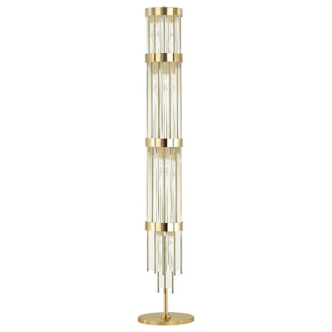 Торшер Odeon Light York 4788/12F цвет золото Накаливания, Светодиодные Лофт