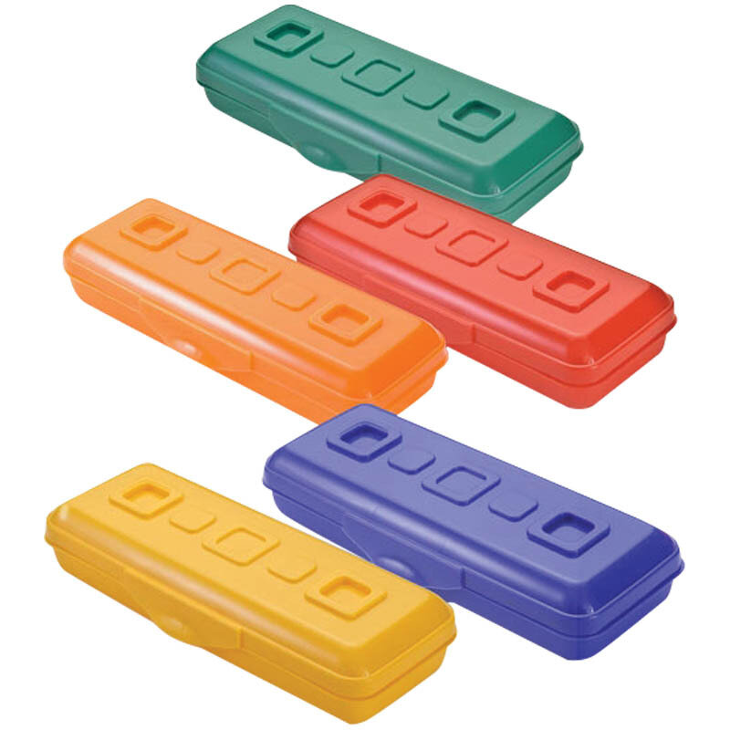 15 шт. Пенал-футляр, 210*90*40 СТАММ, ассорти