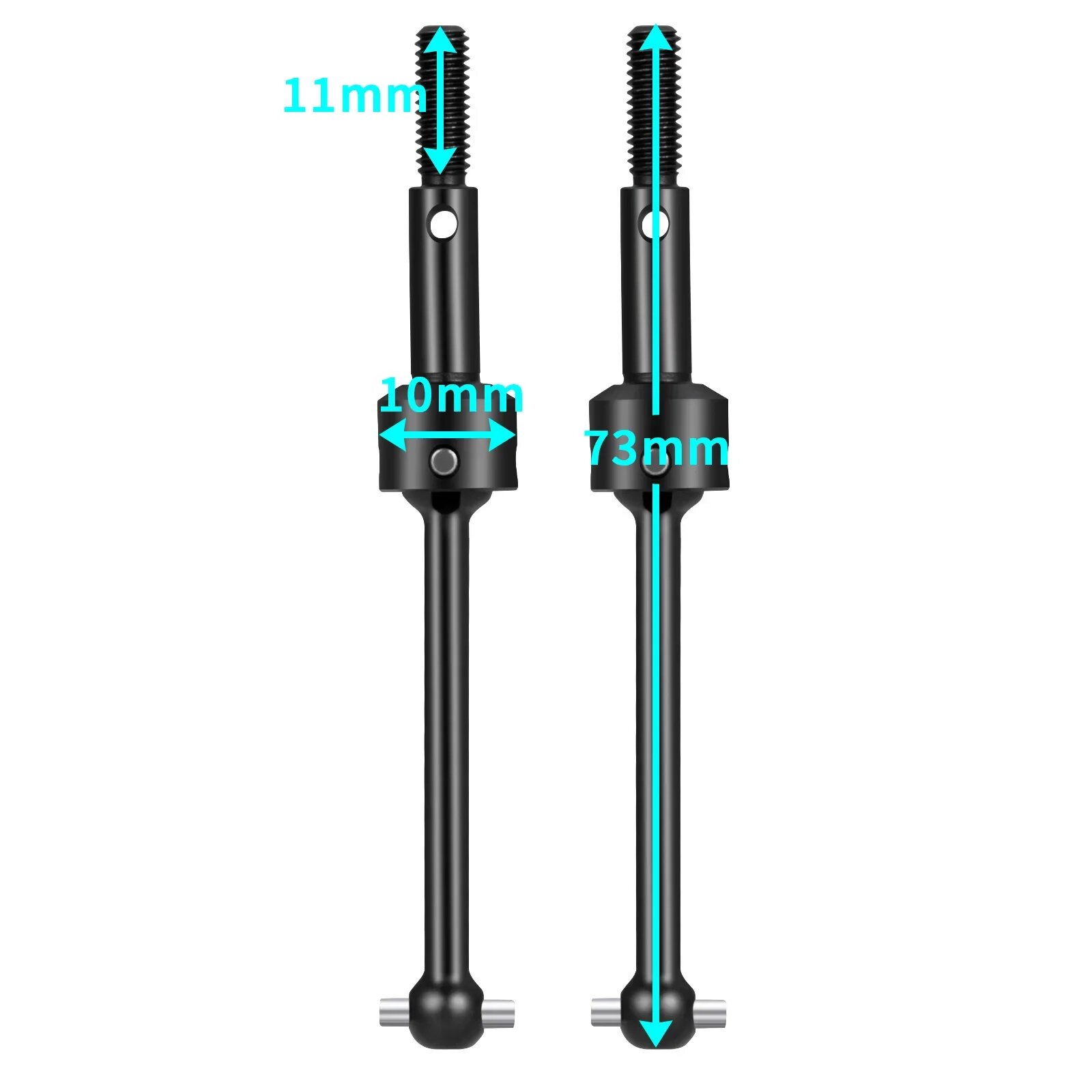 AXSPEED Стальные приводные валы CVD для Tamiya TT02 For TT02-Type B