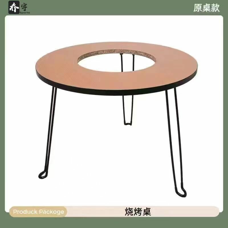 Комплект для обогрева дома с камином во дворе, печью для заваривания чая, барбекю, настольной печью, уличной стойкой для барбекю и кастрюлей для заваривания чая