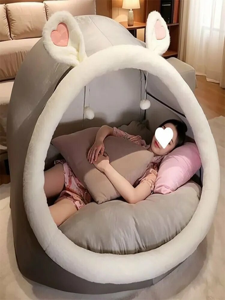 Прямой диван, механизм На пол, Юниор, 100х130х90 см, светло-коричневый