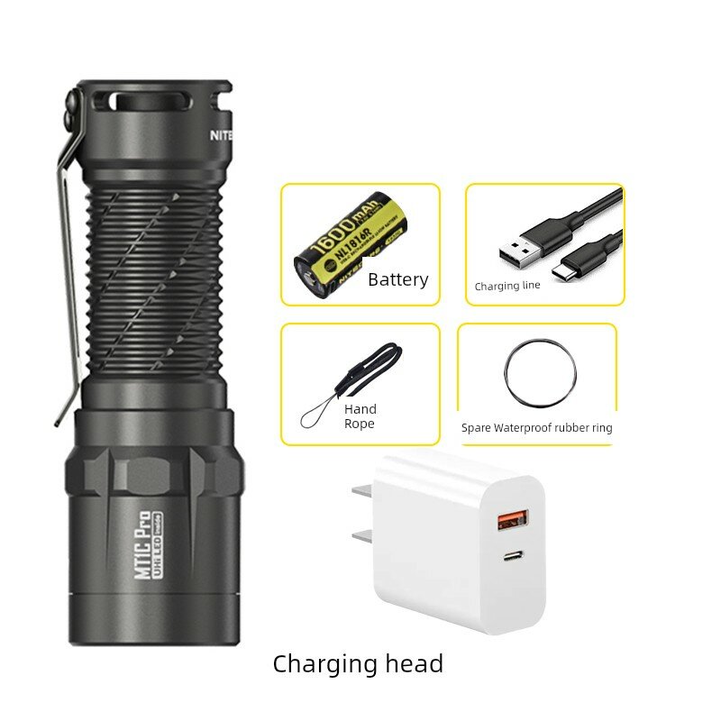 NITECORE MT1C PRO 1000 люменов походный фонарик с зарядным устройством компактный портативный светодиодный для