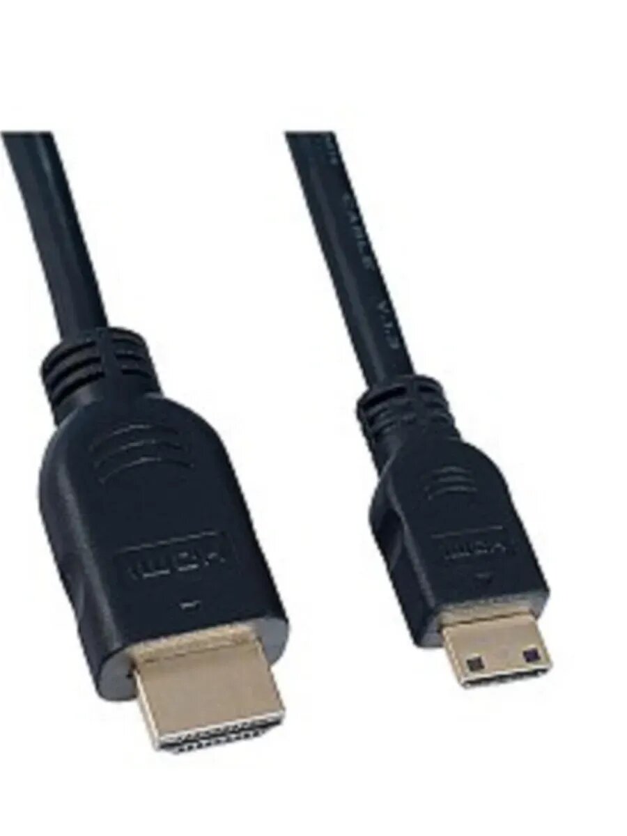 Кабель HDMI A - HDMI C (mini HDMI) , ver.1.4, 2 м. (H1101)
