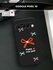 Черный матовый чехол на Google Pixel 10 / Гугл Пиксель 10 с принтом Бантик happy...