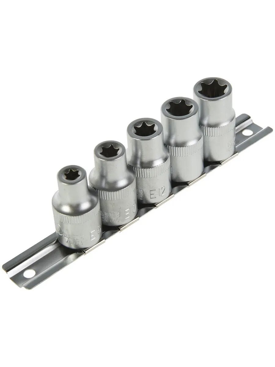 Набор звездочек для автомобиля Е8-Е16 1/2"