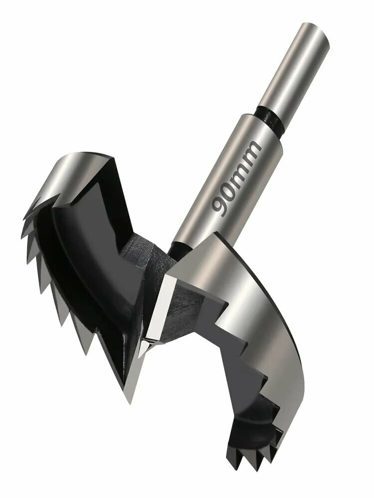 Набор Forstner 90мм сверла по дереву с самоцентрированием, биметаллические коронки, фрезер для точных отверстий в древесине