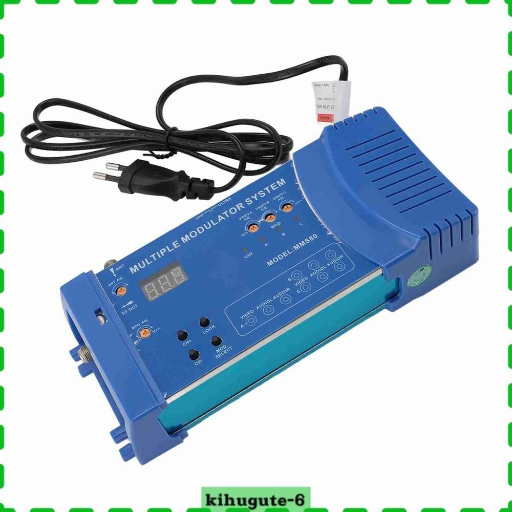 Модулятор RF, Plug and Play и 4 канала, для старых моделей ТВ Европейские правила