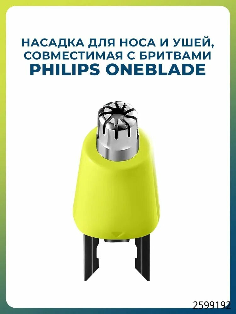Насадки SNASHMG для триммера Philips OneBlade, набор насадок для электробритвы, 6шт