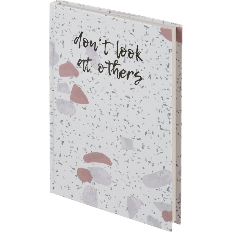 Ежедневник недатированный 7БЦ, пленка глянц, А5,128л Attache Economy, Мрамор