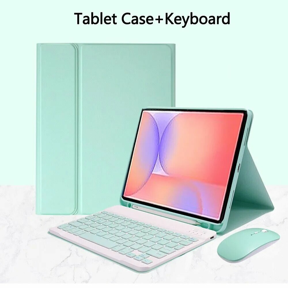 Чехол для планшета Samsung Galaxy Tab S10 Lite 5G 10.9 дюйма, русская клавиатура(Model: SM-X400/X406B)