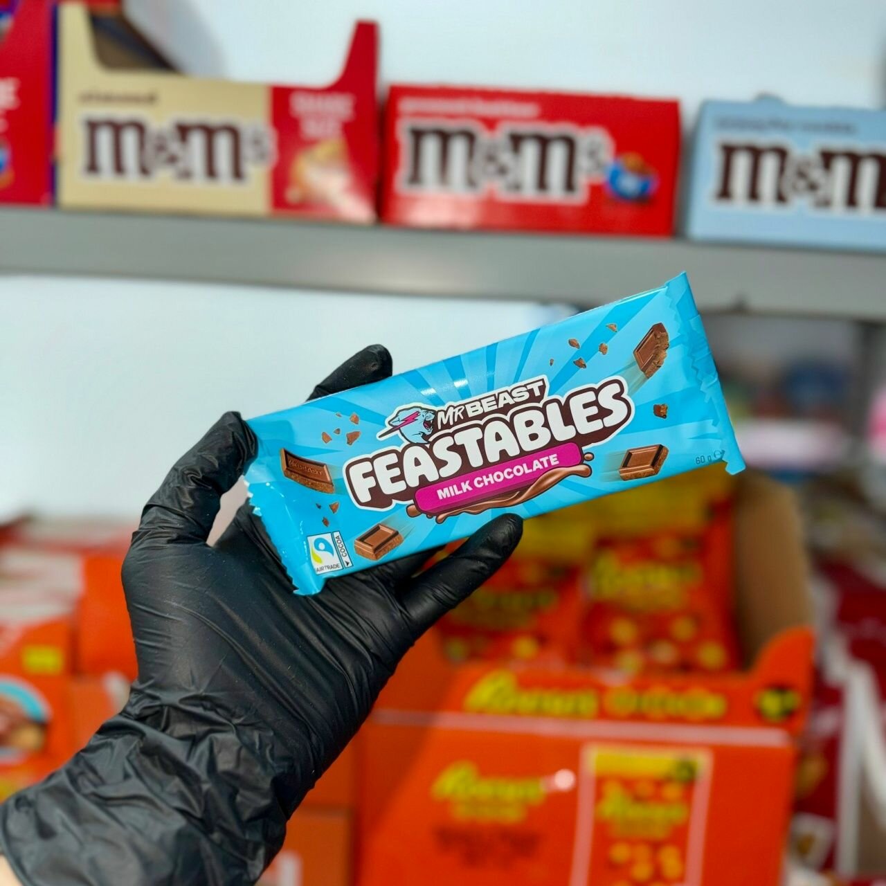 Молочный шоколад Mr.Beast Feastables/ Мистер Бист молочный шоколад 60 гр.