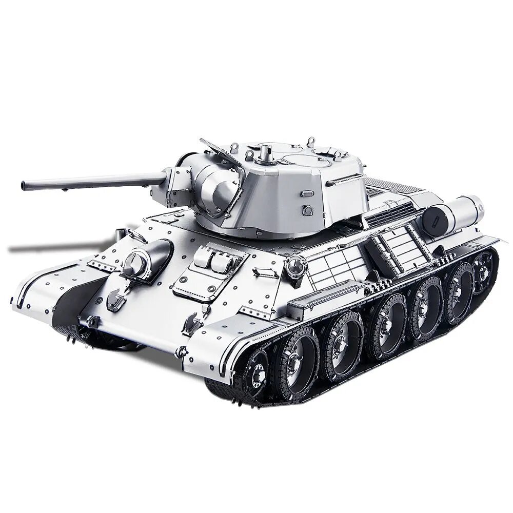 Piececool Металлические 3D модели для взрослых 1:48 T-34 76 средний танк пазл модели наборы для подарков на праздник