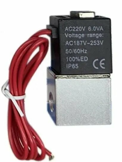 Электромагнитный клапан 1/4' 220В.