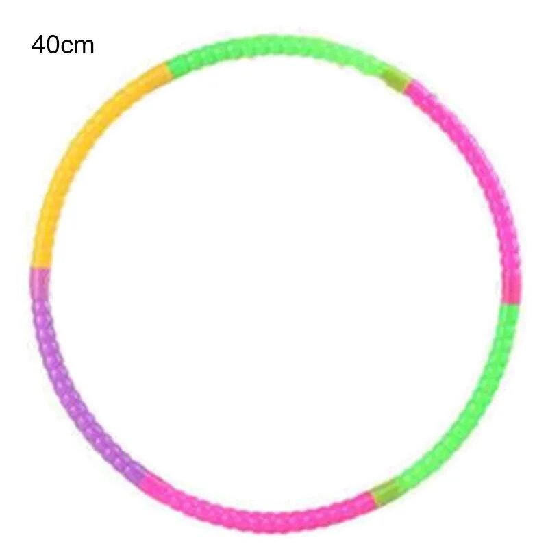 Детский разборный пластиковый обруч 6 частей для детского сада