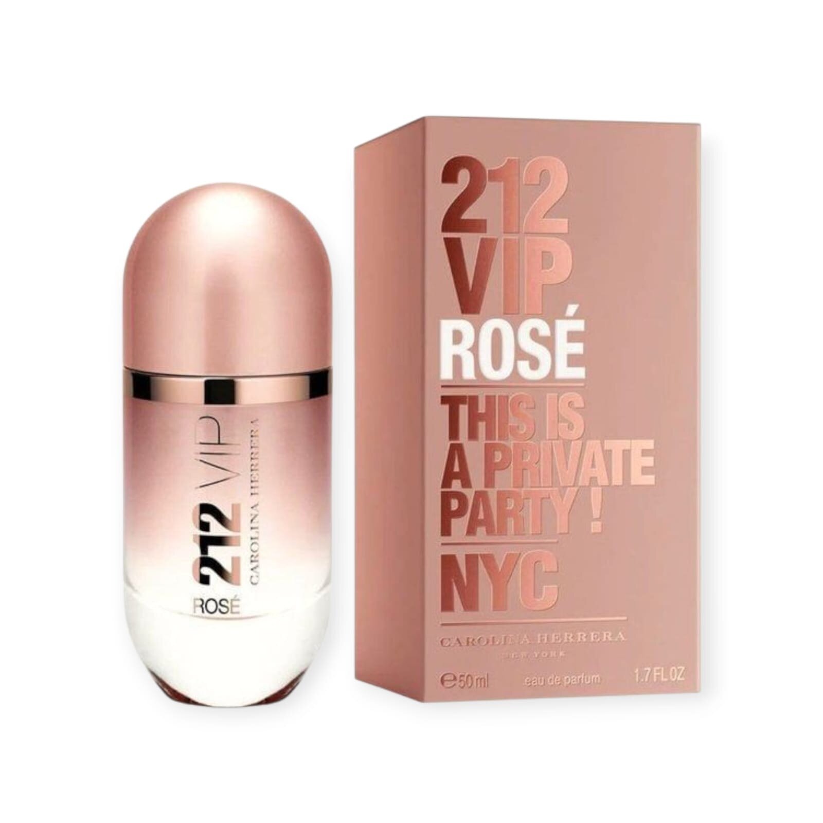 Carolina Herrera Парфюмерная вода для женщин 212 VIP Rose, 50 мл