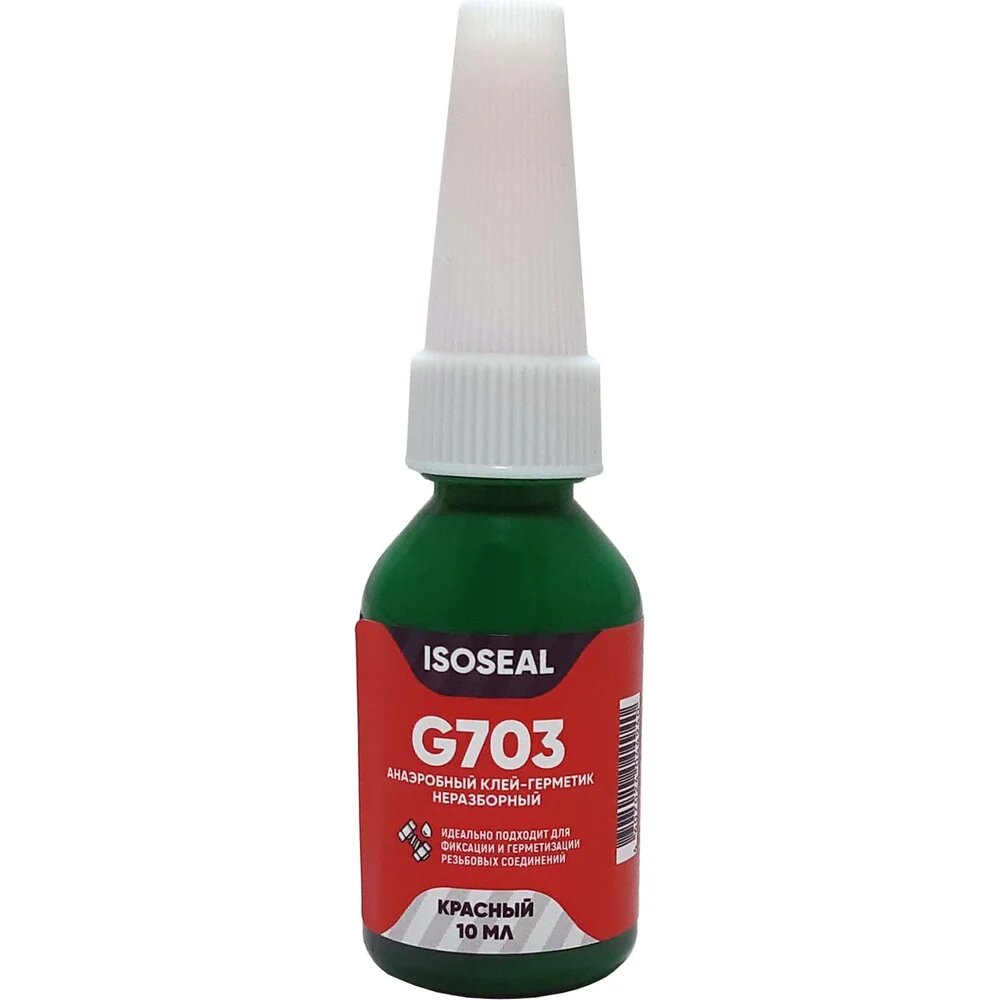 Анаэробный неразборный фиксатор резьбы Isoseal G703, красный, 10 мл 7031002