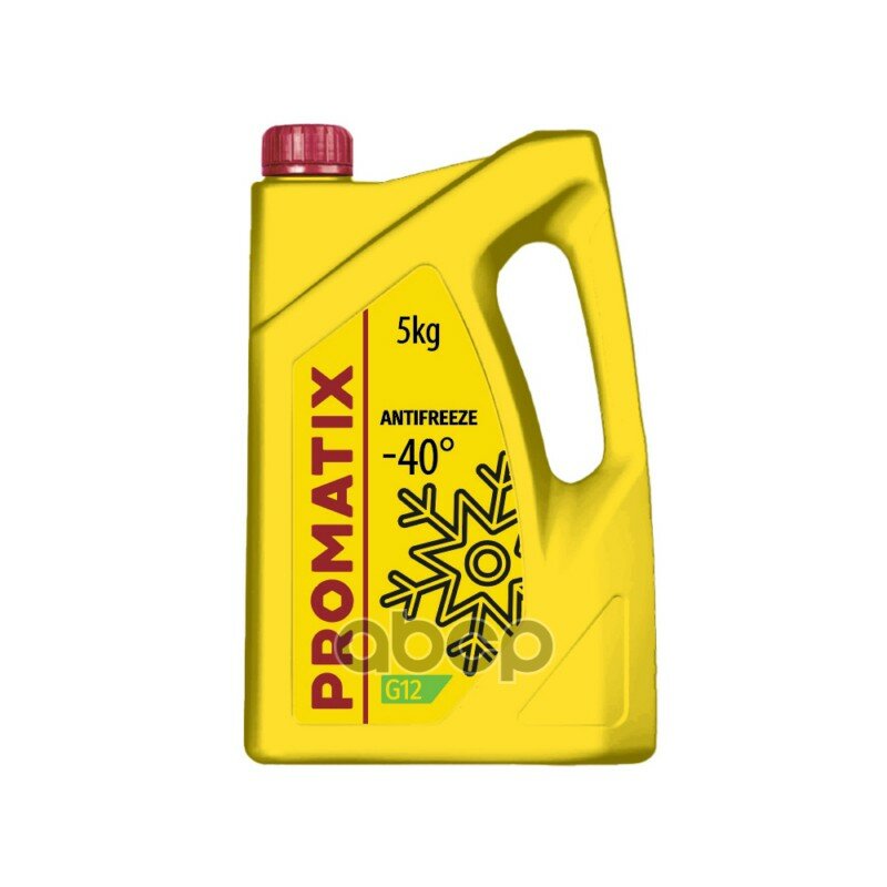 Антифриз, готовый раствор G12 -40 зеленый 5 кг. PROMATIX арт. PX3025