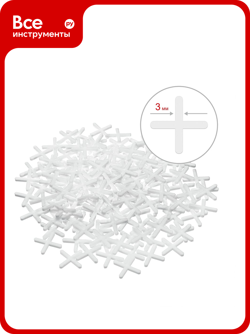 Крестики для кафеля STAYER, универсальный тип, пластмассовый материал, профессиональное применение при укладке плитки