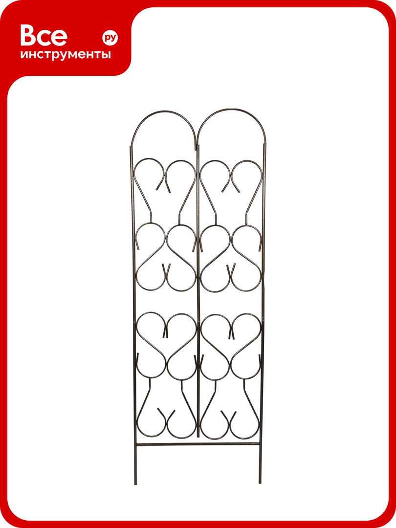 Шпалера Sadagro Широкая 2 секции, бронза 8239