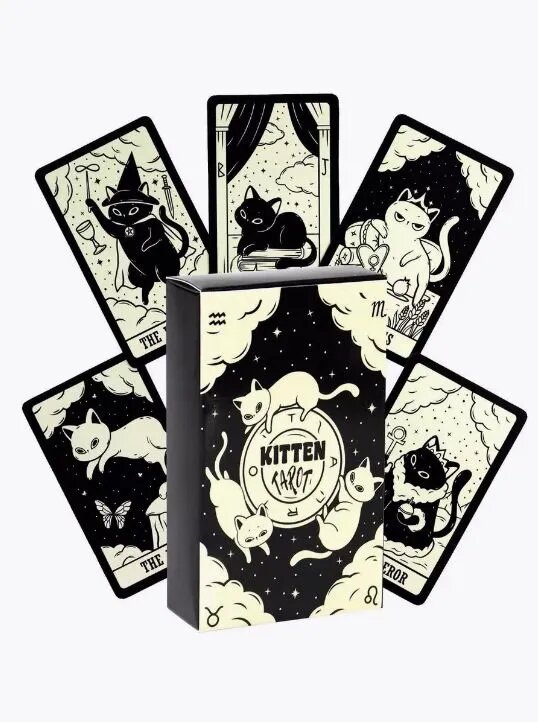 Карты Таро Уэйта с кошками, котами и котятами/Kitten tarot