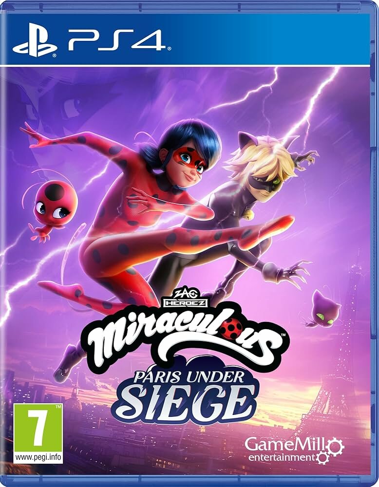 Игра Miraculous: Paris Under Siege для PS4 (Английская версия)