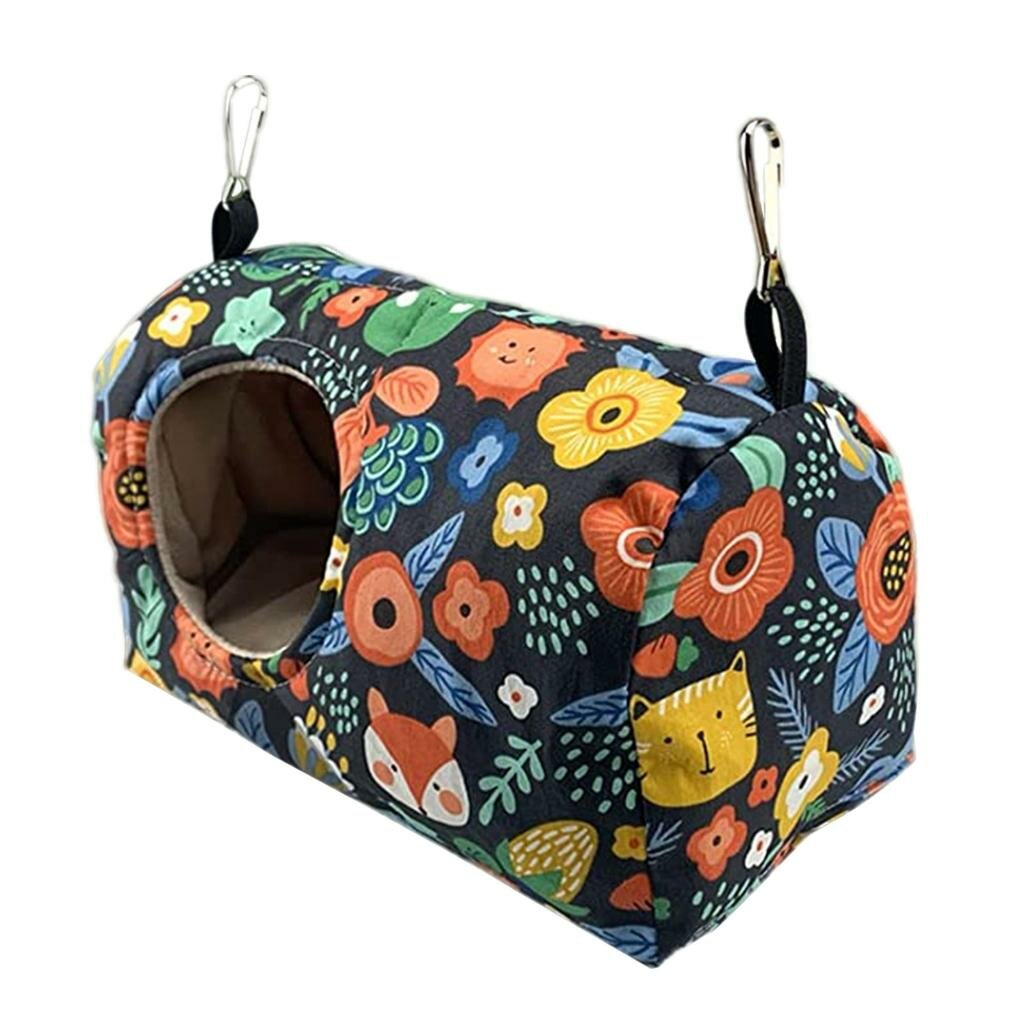 Теплый гнездовой домик для попугаев, S