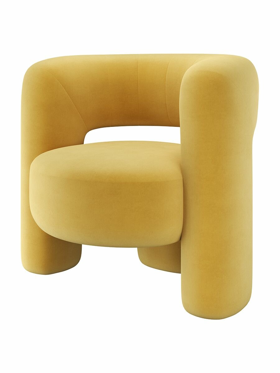 Кресло ZAMPA, 820х740х780, желтый, MUCHIO 06