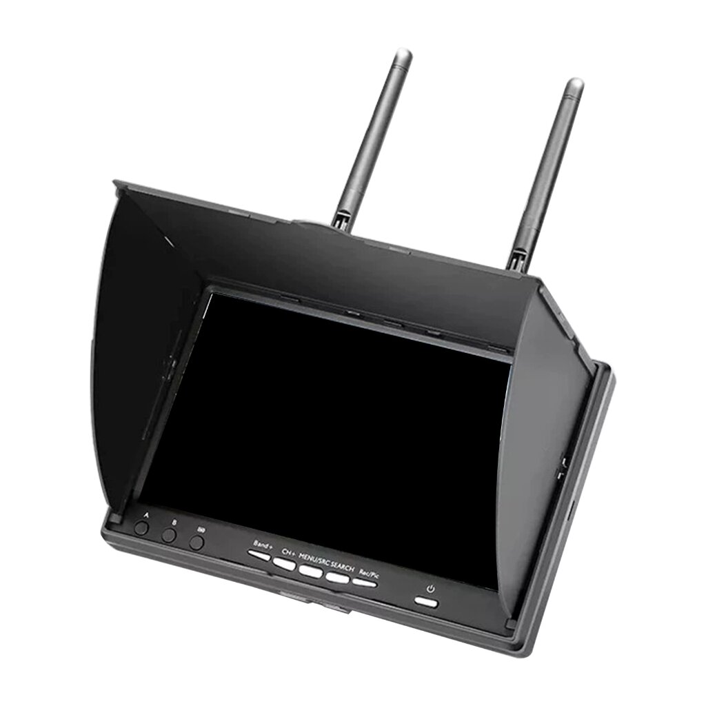 5802D видеорегистратор с двойным приемом 5.8 G с 7-дюймовым экраном FPV-системы-стандарт США