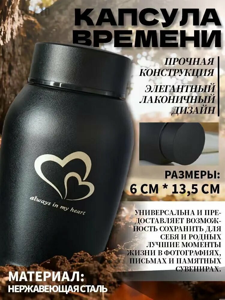 Капсула времени металлическая