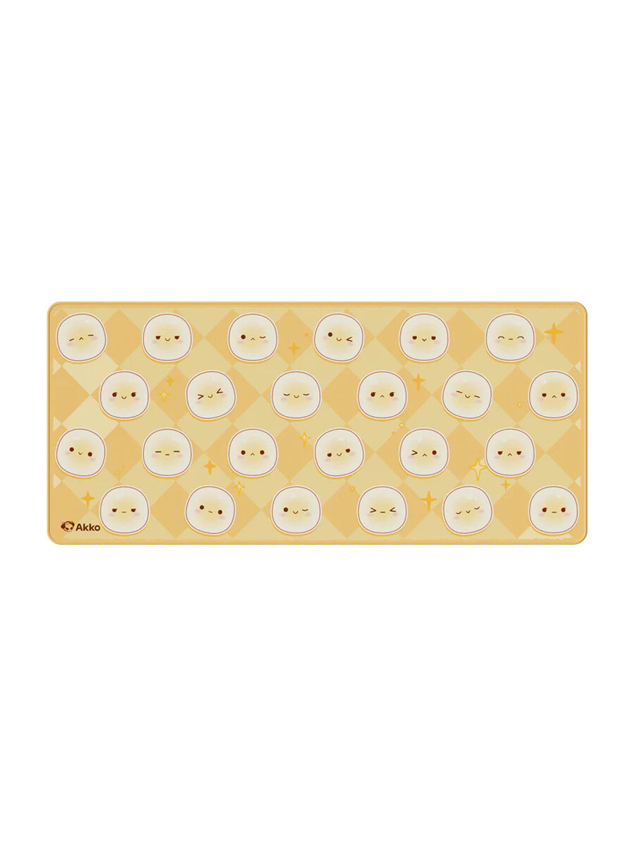 Akko Bun Wonderland Mouse Pad, желтый, коврик для мыши
