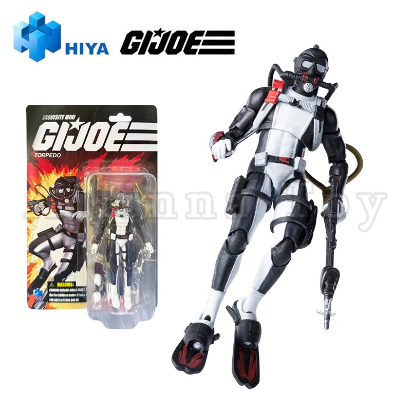 Фигурка HIYA Exquisite Mini G.I. Joe Torpedo 4 дюйма