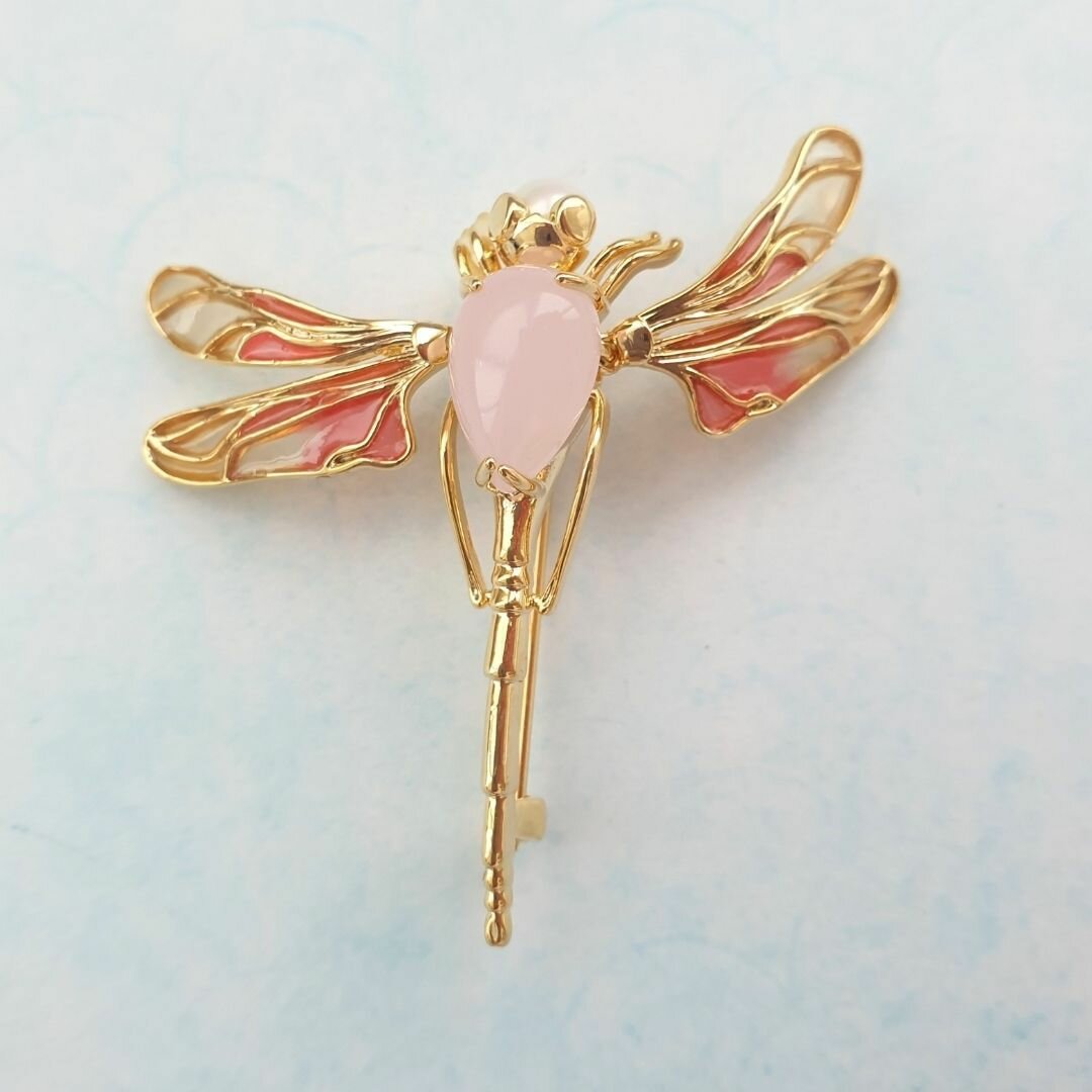 Брошь, жемчуг культивированный