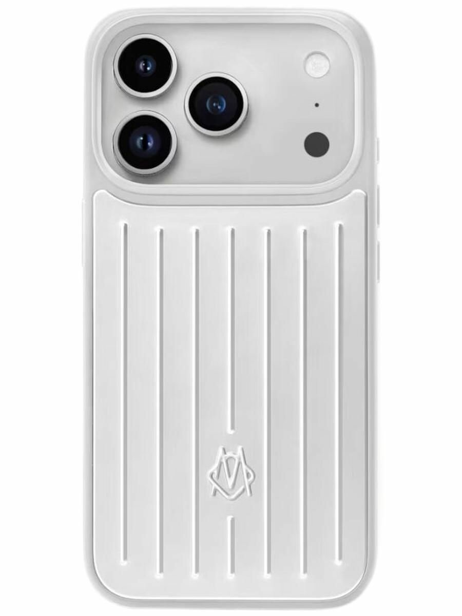 Чехол для iPhone 17 Pro Max Rimowa Aluminium Silver Case