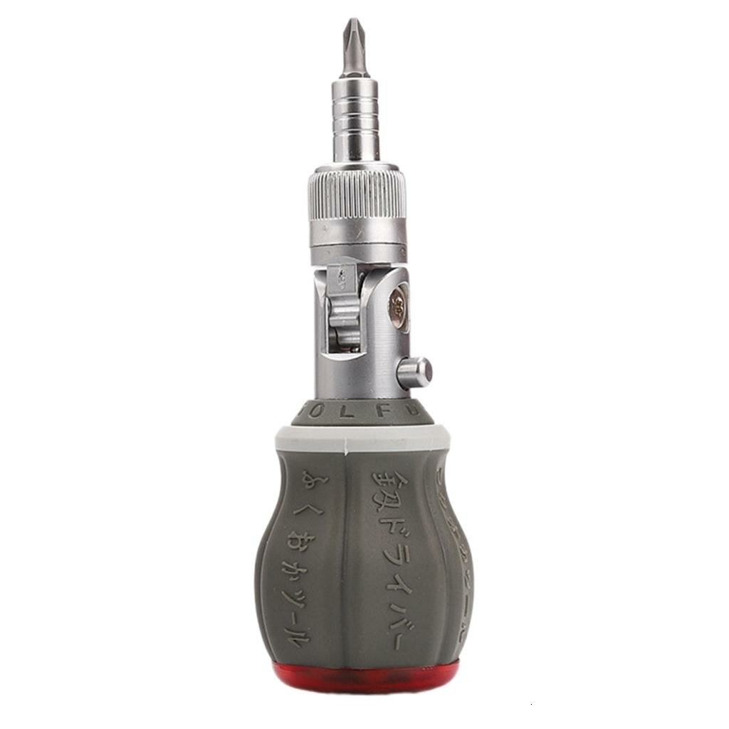 8-в-1 отвертка с храповым механизмом