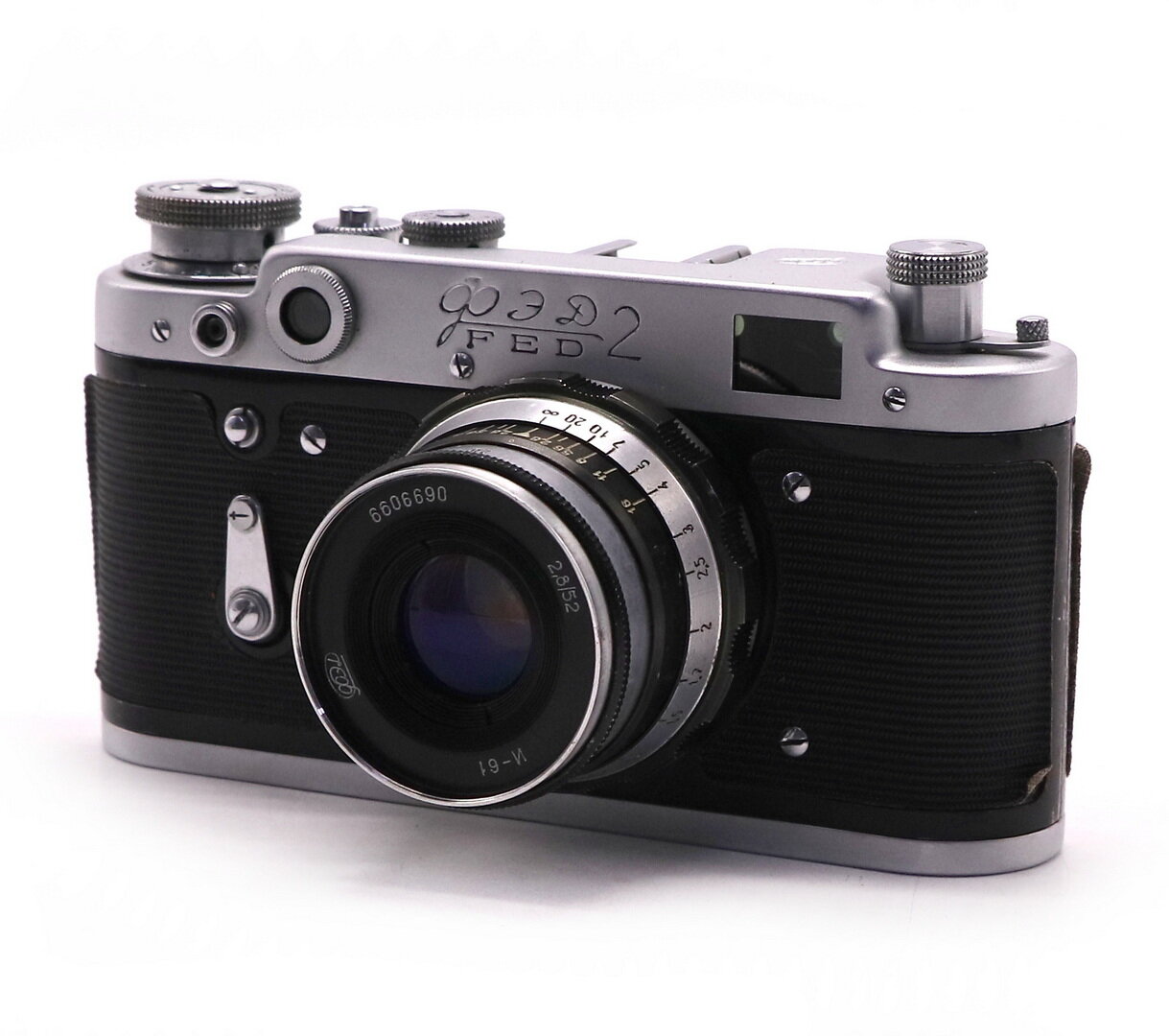 Фотоаппарат Фэд 2 + Индустар-61 (СССР, 1967)