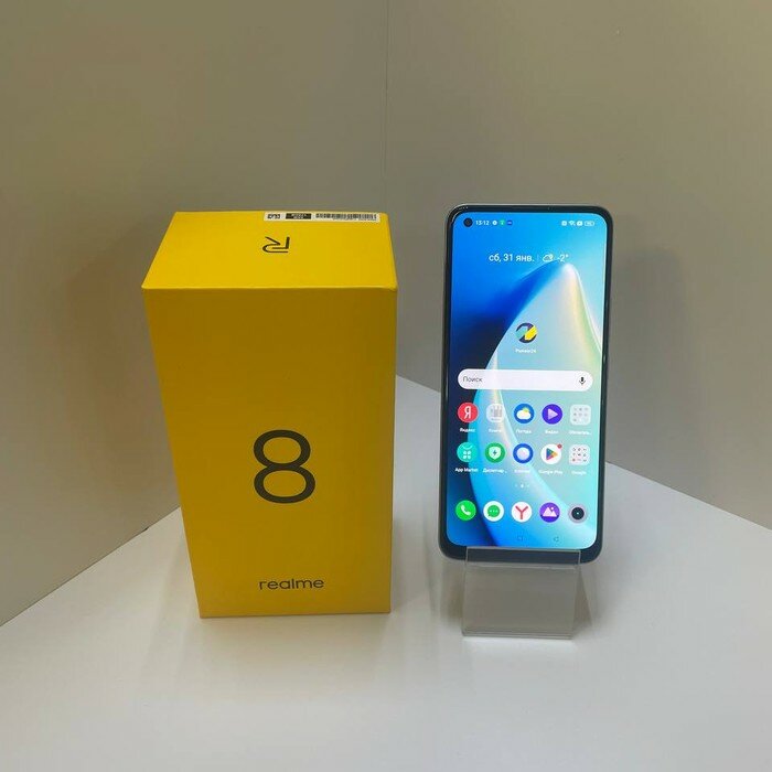 Смартфон realme 8 6/128 Перламутровый