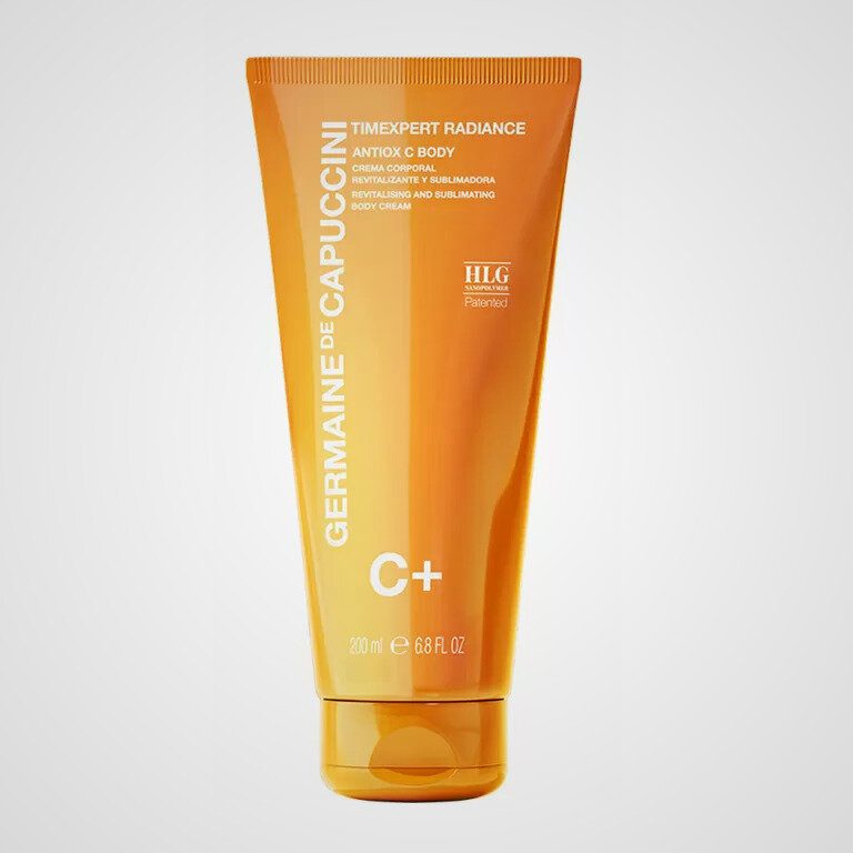 Крем антиоксидантный для тела с чистым витамином С 200 мл GERMAINE DE CAPUCCINI TimExpert Radiance C Antioxidant C Revitalizing and Sublimating Body Cream Крем 200 мл