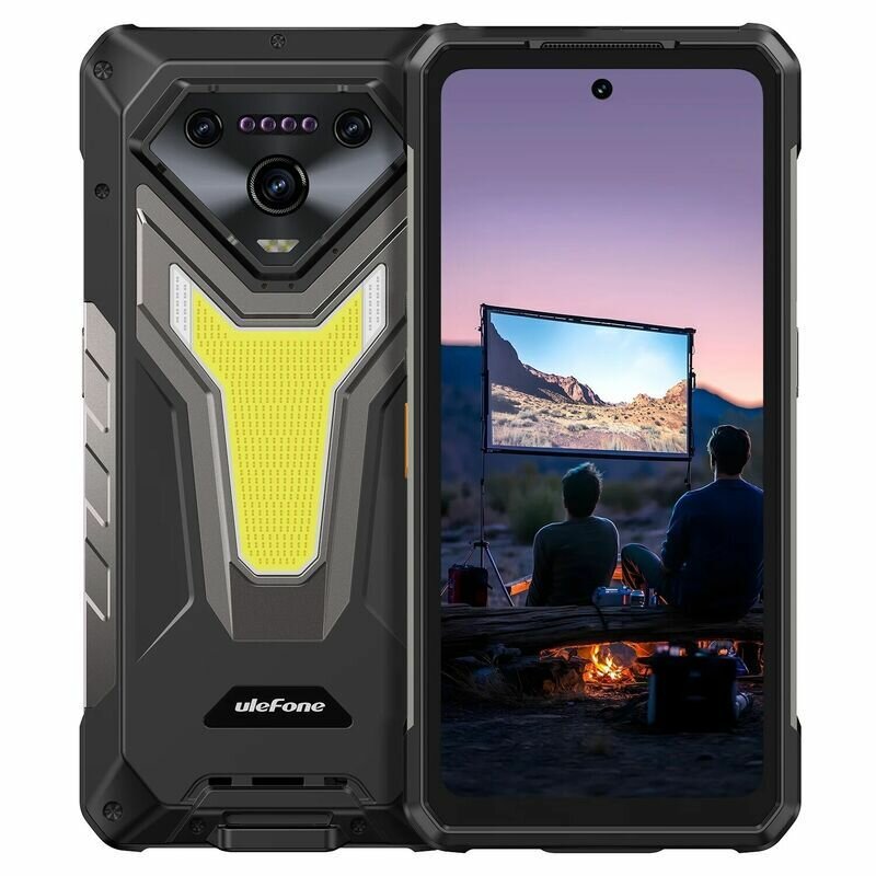 Смартфон Ulefone Armor 34 Pro+ (встроенный проектор) 16/512Gb Черный