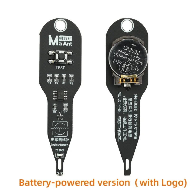 Ma Ant Индуктивность тестер, Battery powered