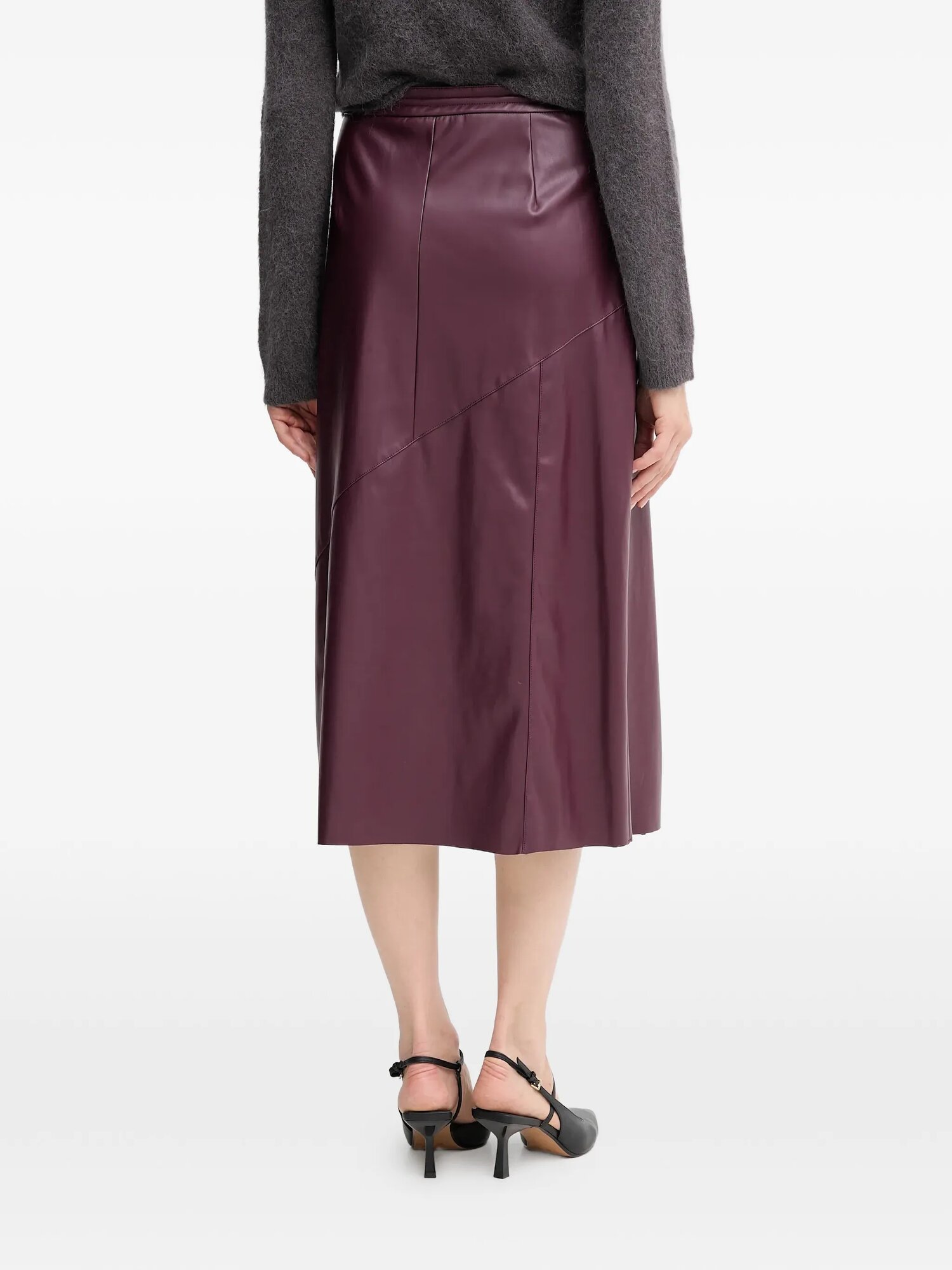 Юбка Oui Tie wrap midi skirt, размер 38 — фото 1