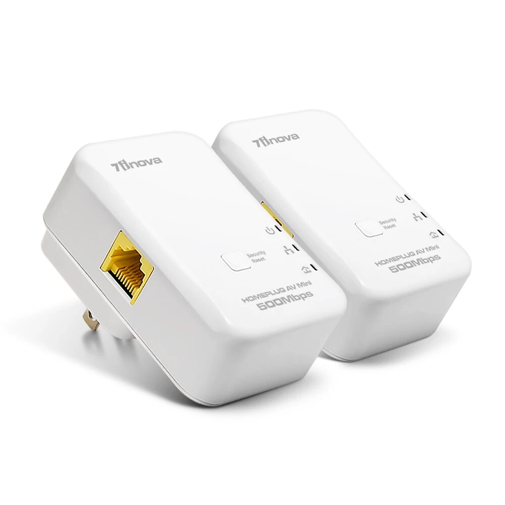 7INOVA 7HP150 Powerline, адаптер с европейской вилкой EU Plug
