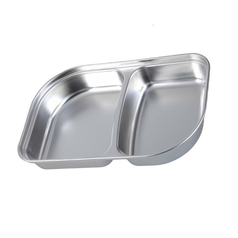 Многосекционная тарелка из нержавеющей стали 304, Листовидный двойной g